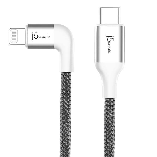 Кабель j5create USB-C - Lightning (JALC15W)