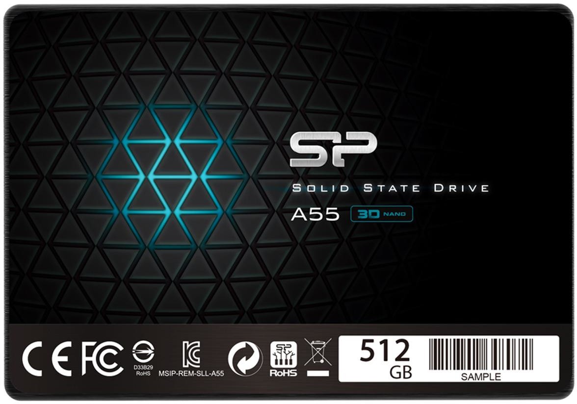 SSD накопитель Silicon Power Ace A55 2.5" 512 ГБ (SP512GBSS3A55S25)