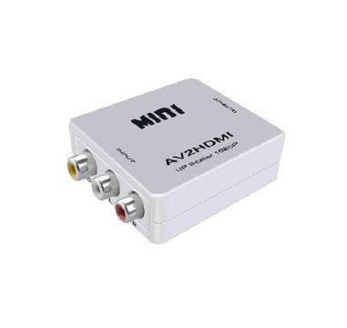 Конвертер переходник AV (3RCA) в HDMI Upscaler 1080p Vconn