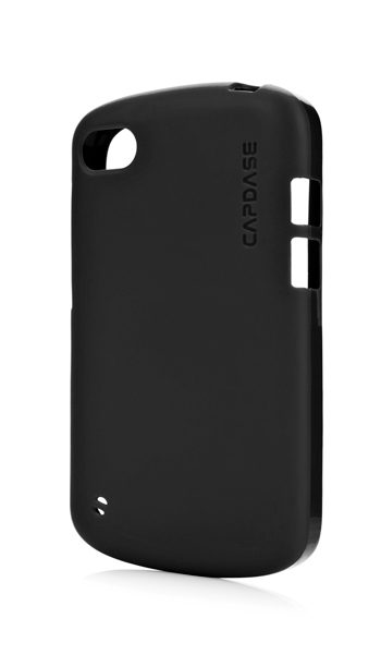 Чехол накладка TPU Capdase Soft Jacket для Blackberry Q10 - черный