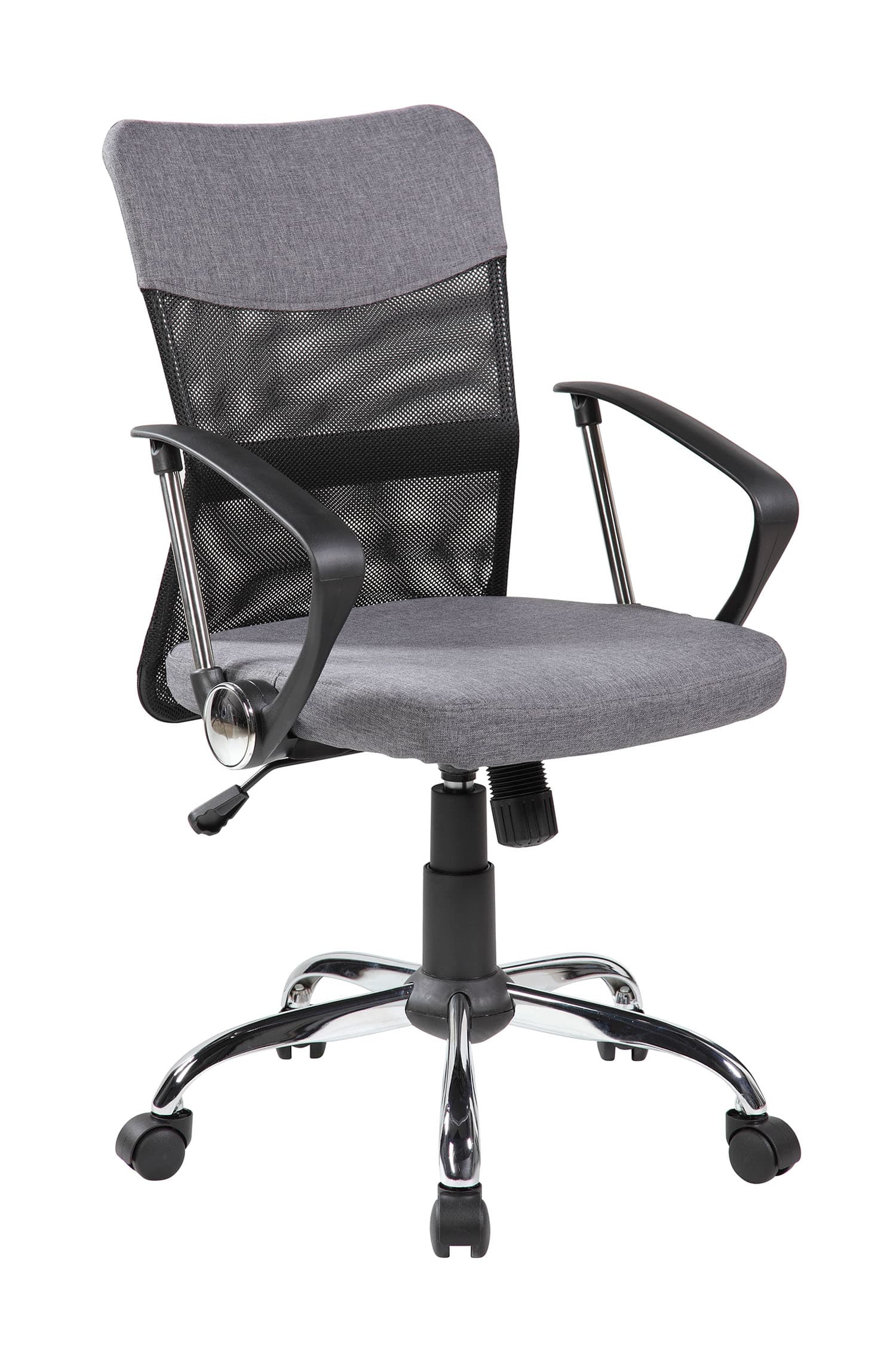 Офисное кресло RCH 8005/Сетка черная/ткань серая