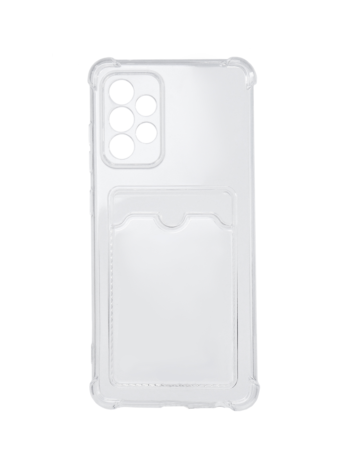 Защитный чехол LuxCase картхолдер для карт, кейс с карманом на Samsung Galaxy A52, 63517