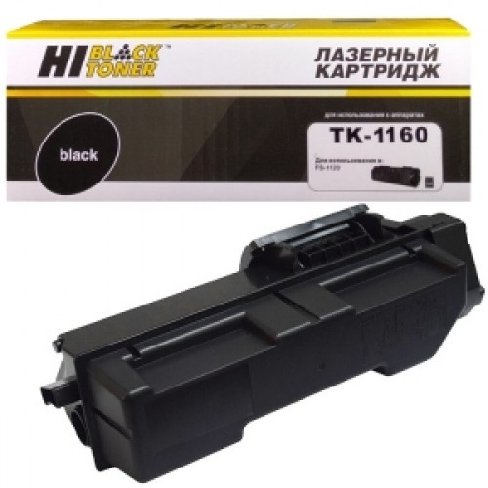 Тонер-картридж Hi-Black (HB-TK-1160) для Kyocera P2040dn/P2040dw, 7,2K, с чипом
