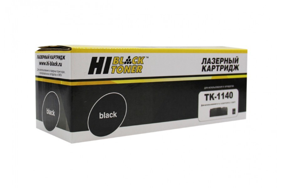 Тонер-картридж для лазерного принтера Hi-Black HB-TK-1140 Black, совместимый
