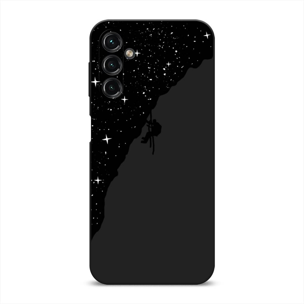 Чехол Awog на Samsung Galaxy A14 4G "Скалолаз в космосе"