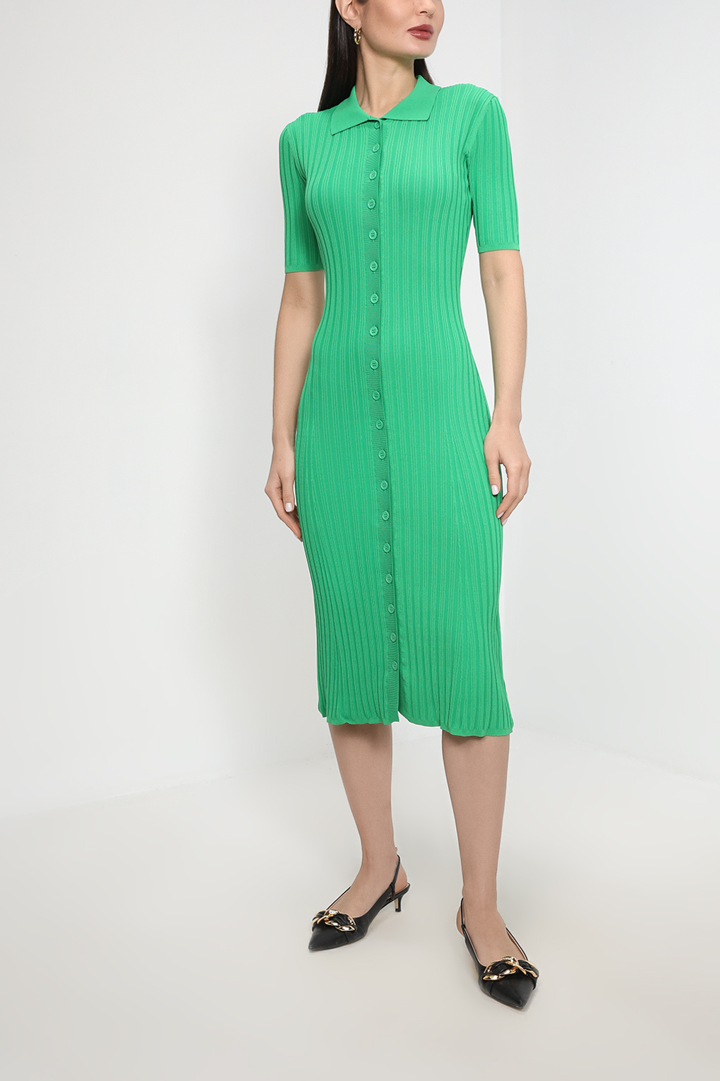 Платье женское Belucci BL2304Т5320-004 зеленое S