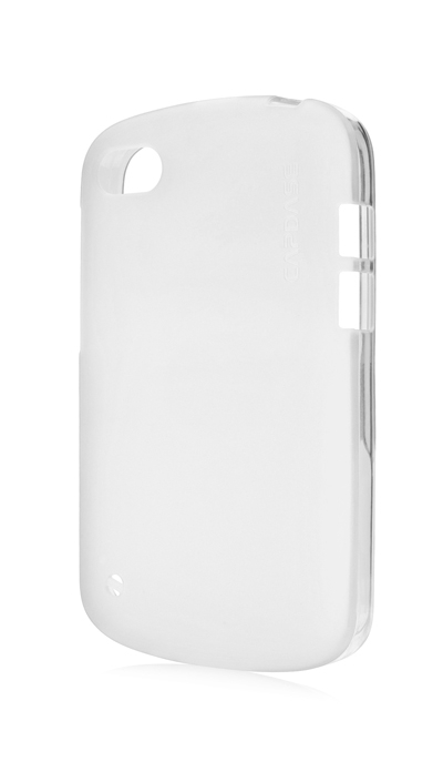 Чехол накладка TPU Capdase Soft Jacket для Blackberry Q10 - белый