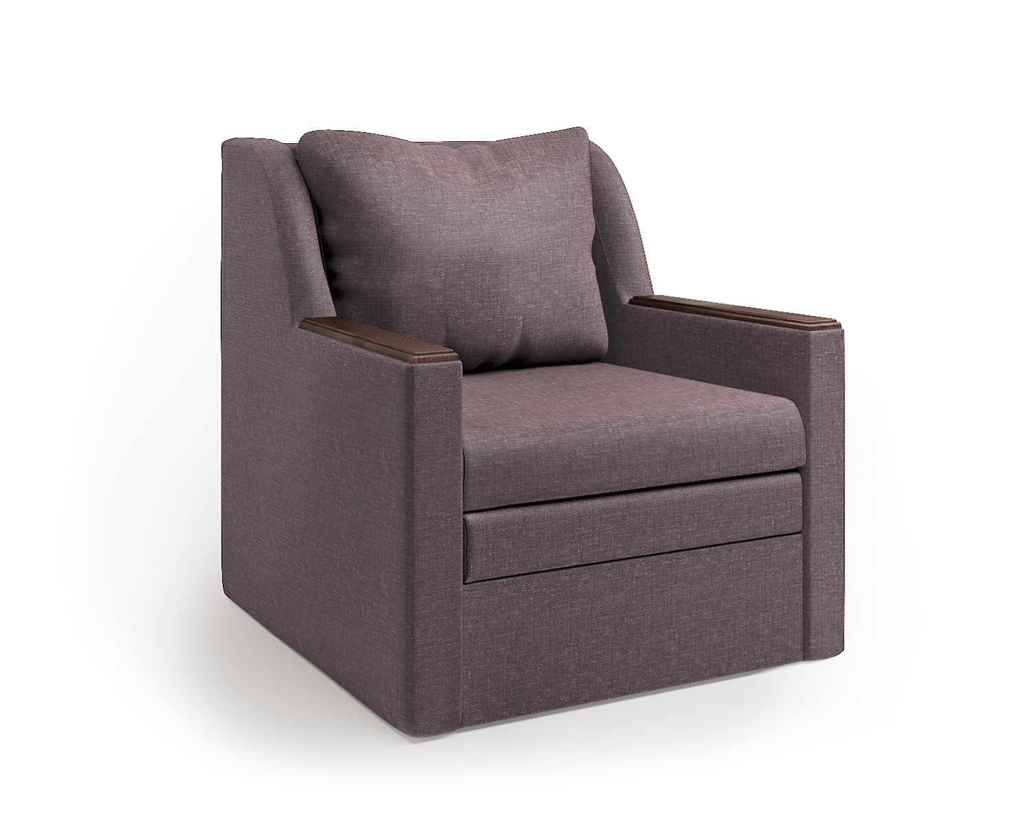 Кресло-кровать Шарм-Дизайн Соло 1006032, латте/коричневый