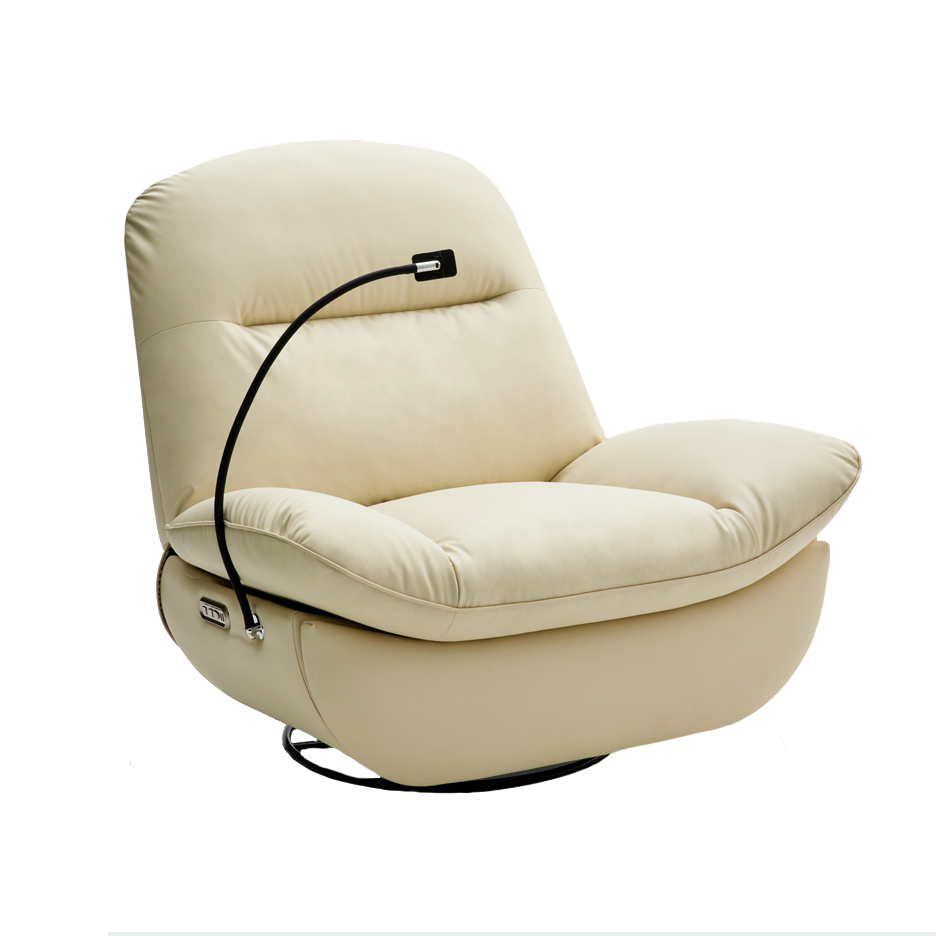 Умное кресло-реклайнер Xiaomi 8H Smart Electric Lazy Sofa Single Seat Cream White B10