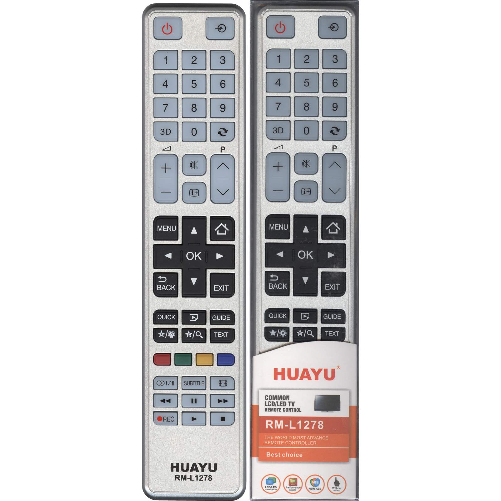 Универсальный Пульт ДУ  Huayu для Toshiba RM-L1278