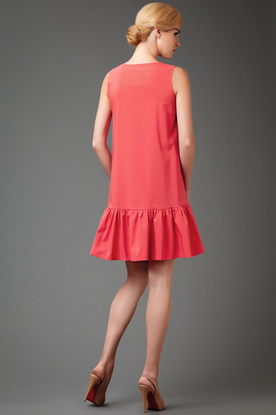 Платье женское Арт-Деко P-830 розовое 44 RU