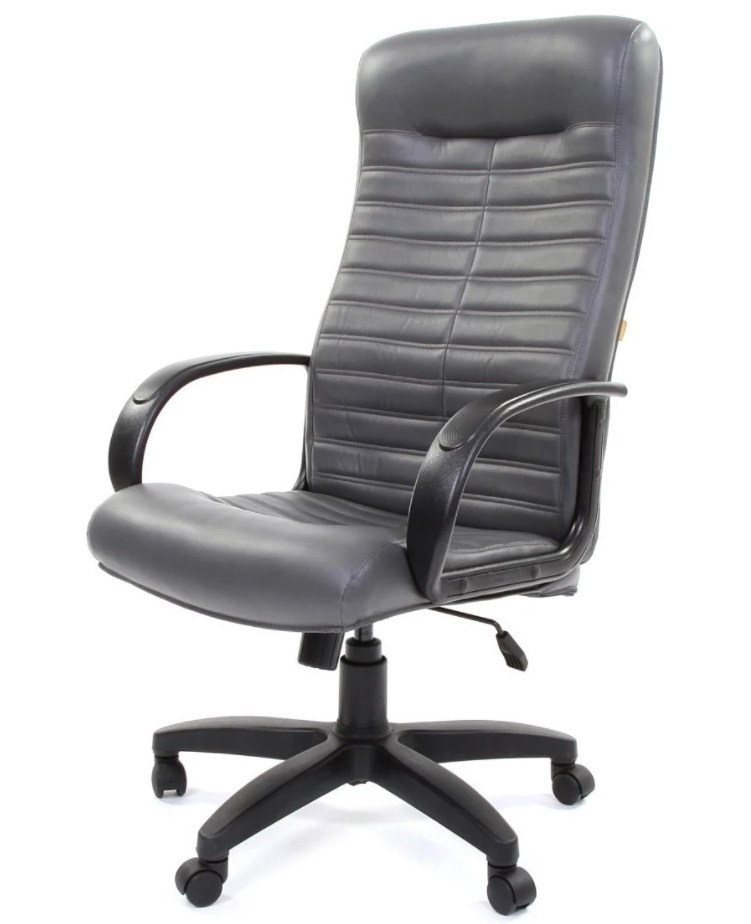 Компьютерное кресло Chairman 480 LT экокожа серый