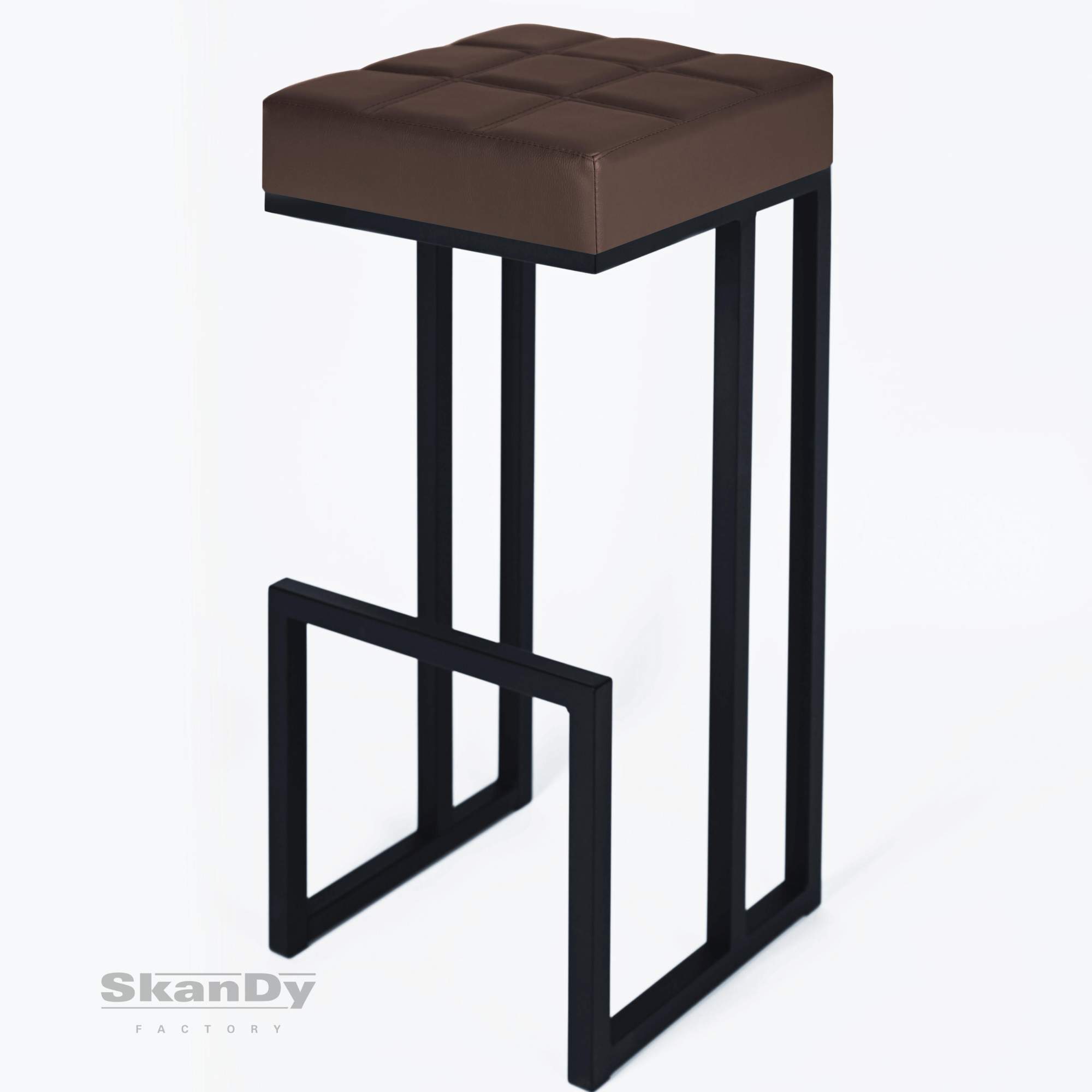 Барный стул SkanDy Factory Джаз, 81 см, разборный,коричневый