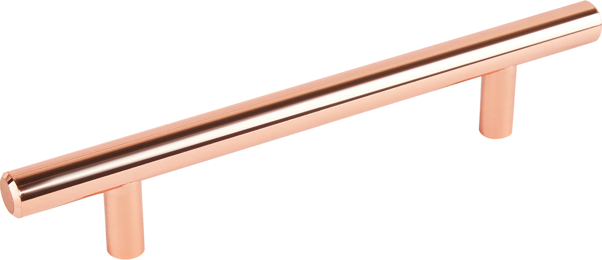 Ручка-рейлинг Prz металл D12 96 мм цвет медь