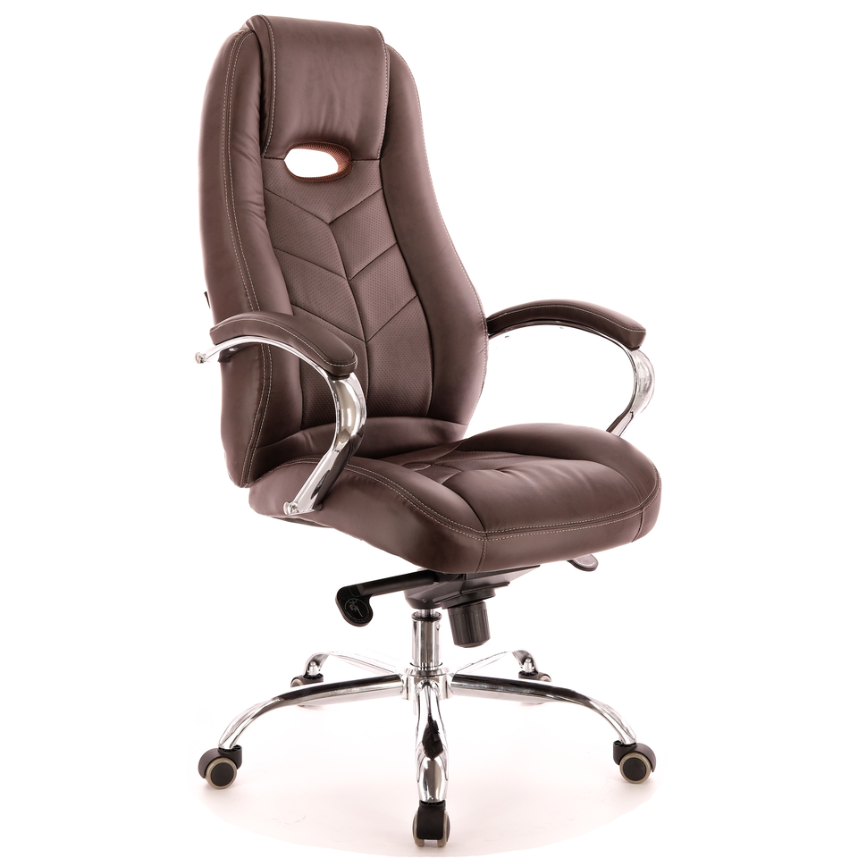 Компьютерное кресло Drift M/Экокожа коричневая