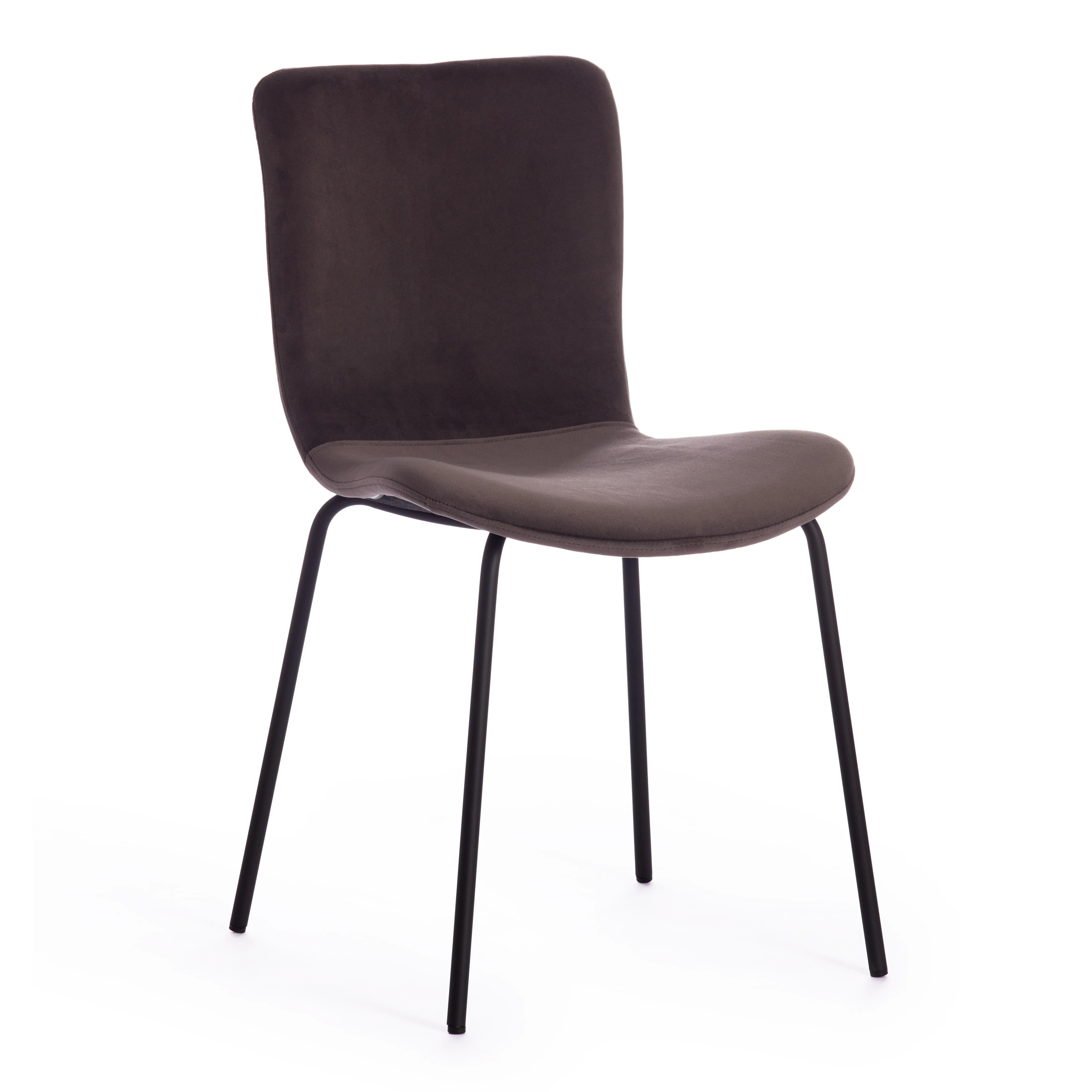 Комплект стульев 2 шт. TetChair Gillian, серо-коричневый/черный