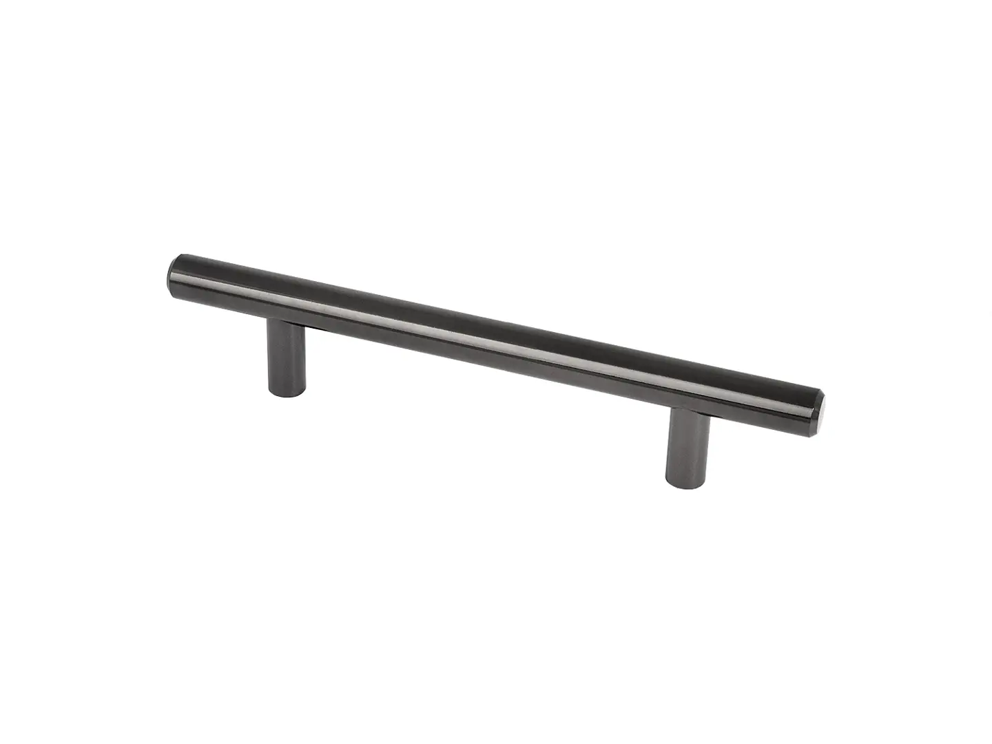 Ручка-рейлинг Prz металл D12 96 мм цвет черный никель