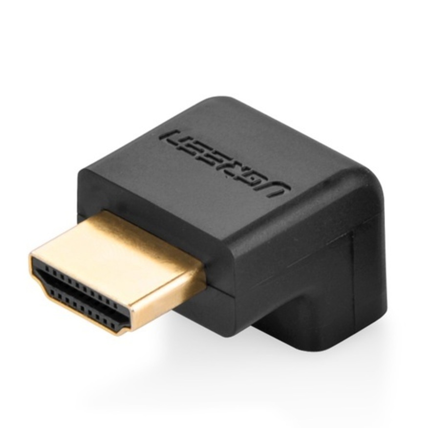 Адаптер угловой UGREEN HD112 20109 HDMI Male to Female Angled Down Adapter угол вниз