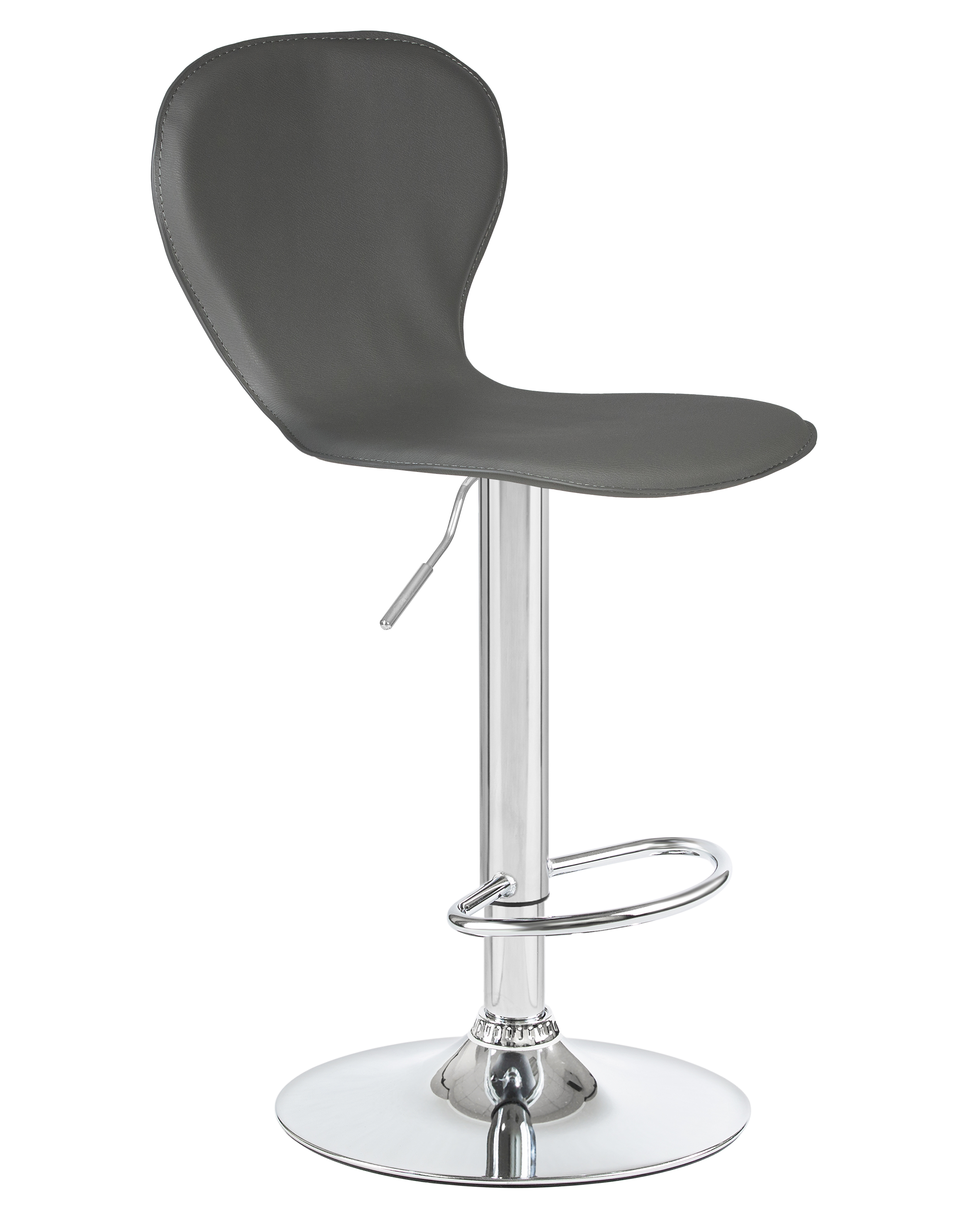 Барный стул Империя стульев Elisa LM-2640 grey, хром/серый