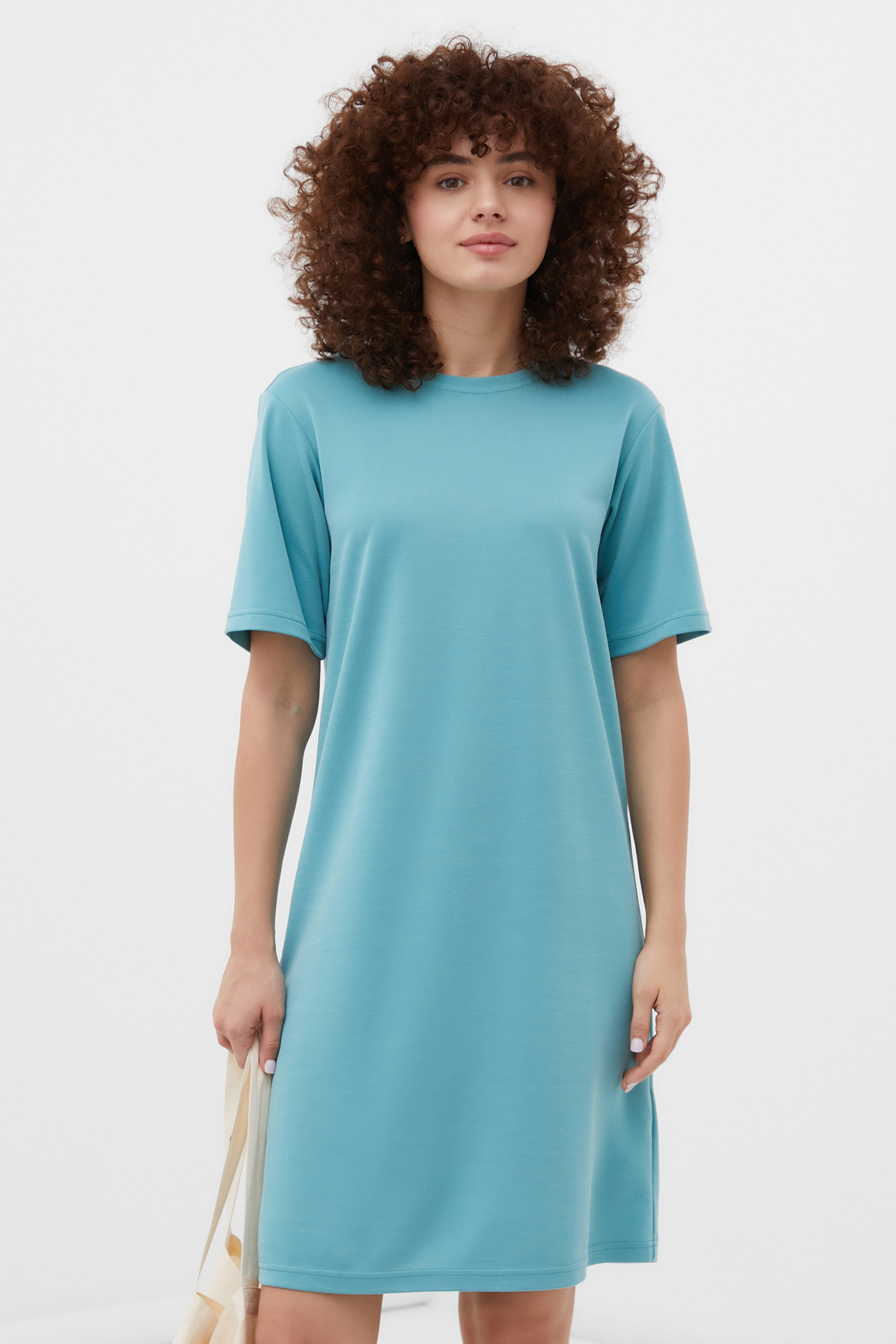 Платье женское Finn Flare FSC13043 зеленое XS