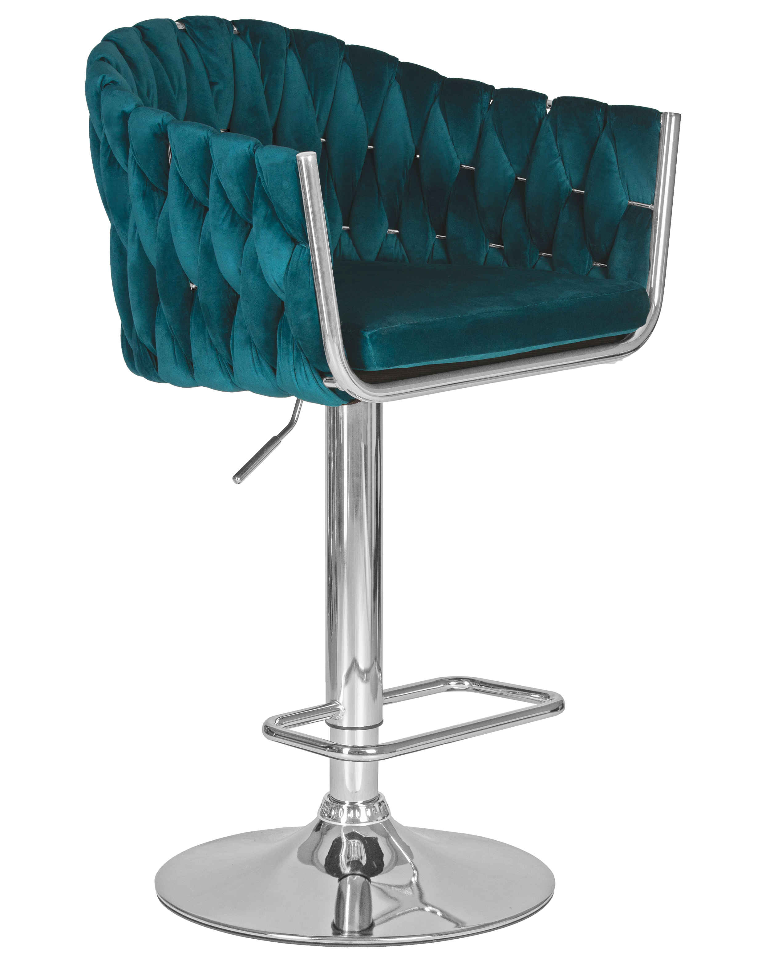 Барный стул Империя стульев MARCEL LM-9692 aqua (MJ9-99), хром/морская волна