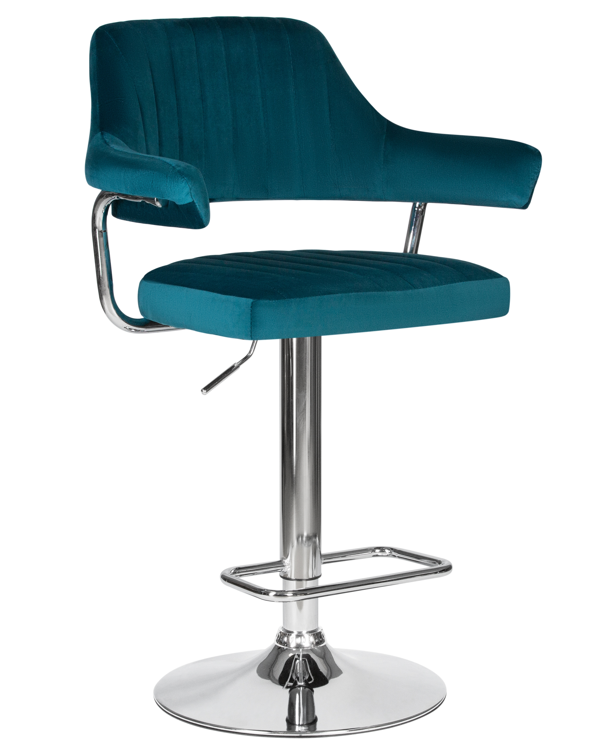 Барный стул Империя стульев CHARLY LM-5019 (MJ9-99), хром/бирюзовый