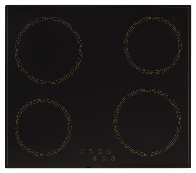 Встраиваемая варочная панель электрическая Simfer H60D14L011 черный