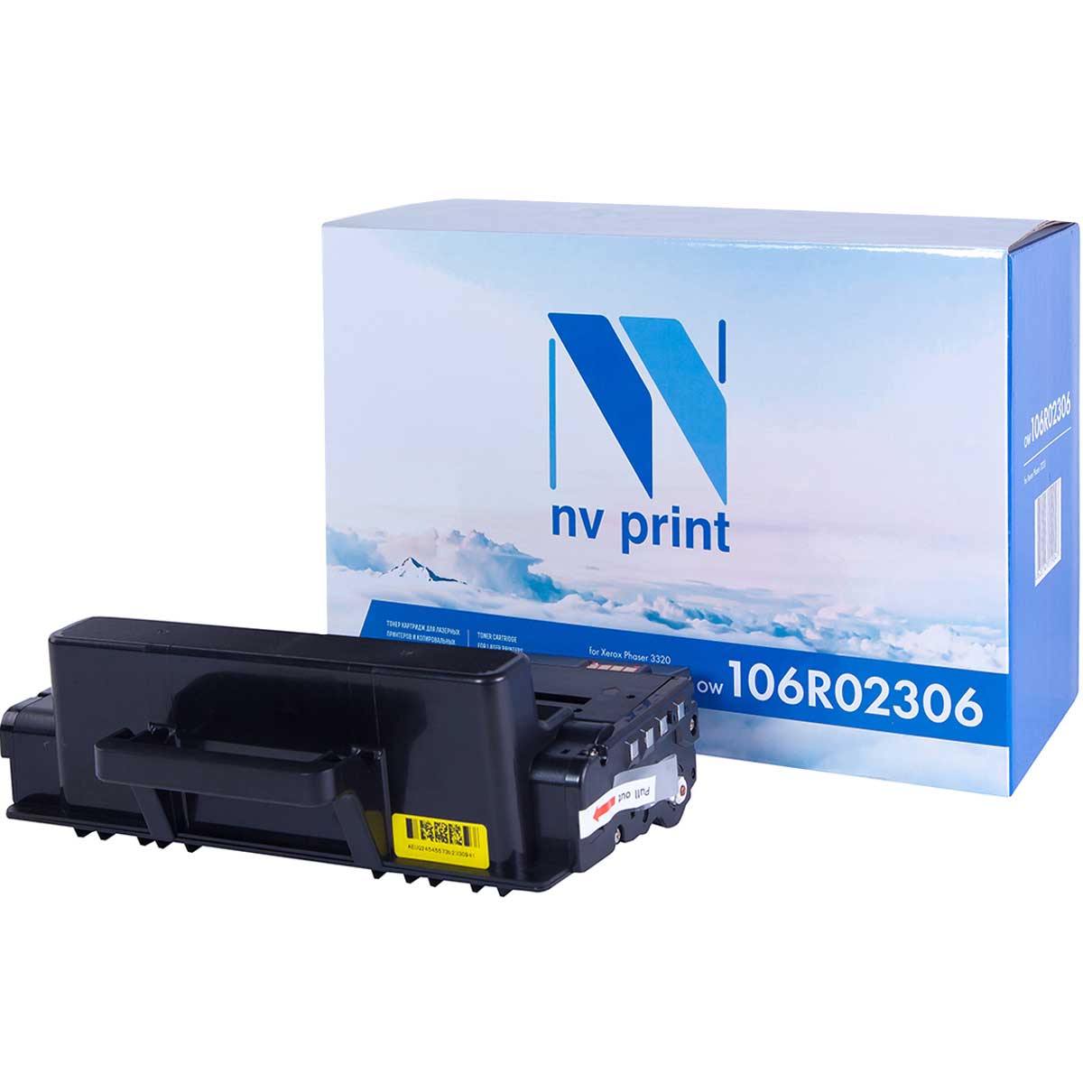 Картридж для лазерного принтера NV Print 106R02306, Black