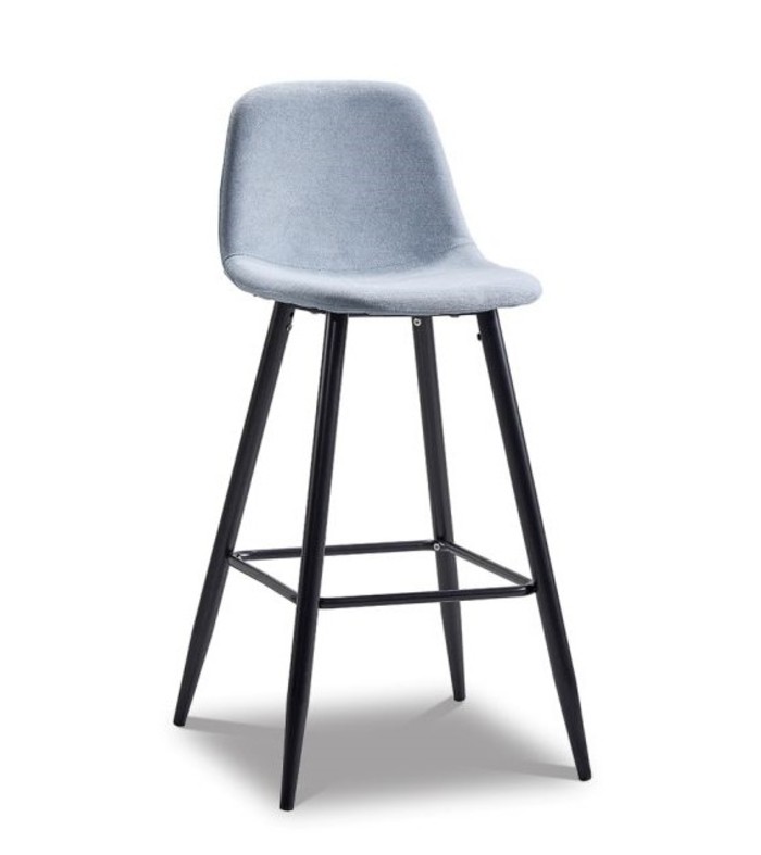 Барный стул ESF 350B 350BголубойTD3052-4/черный, черный/голубой