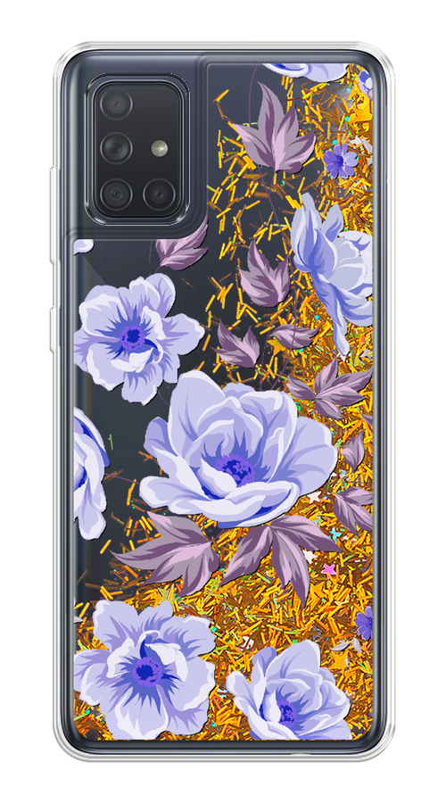 Чехол Awog на Samsung Galaxy A71 4G "Цветочная фантазия 1"