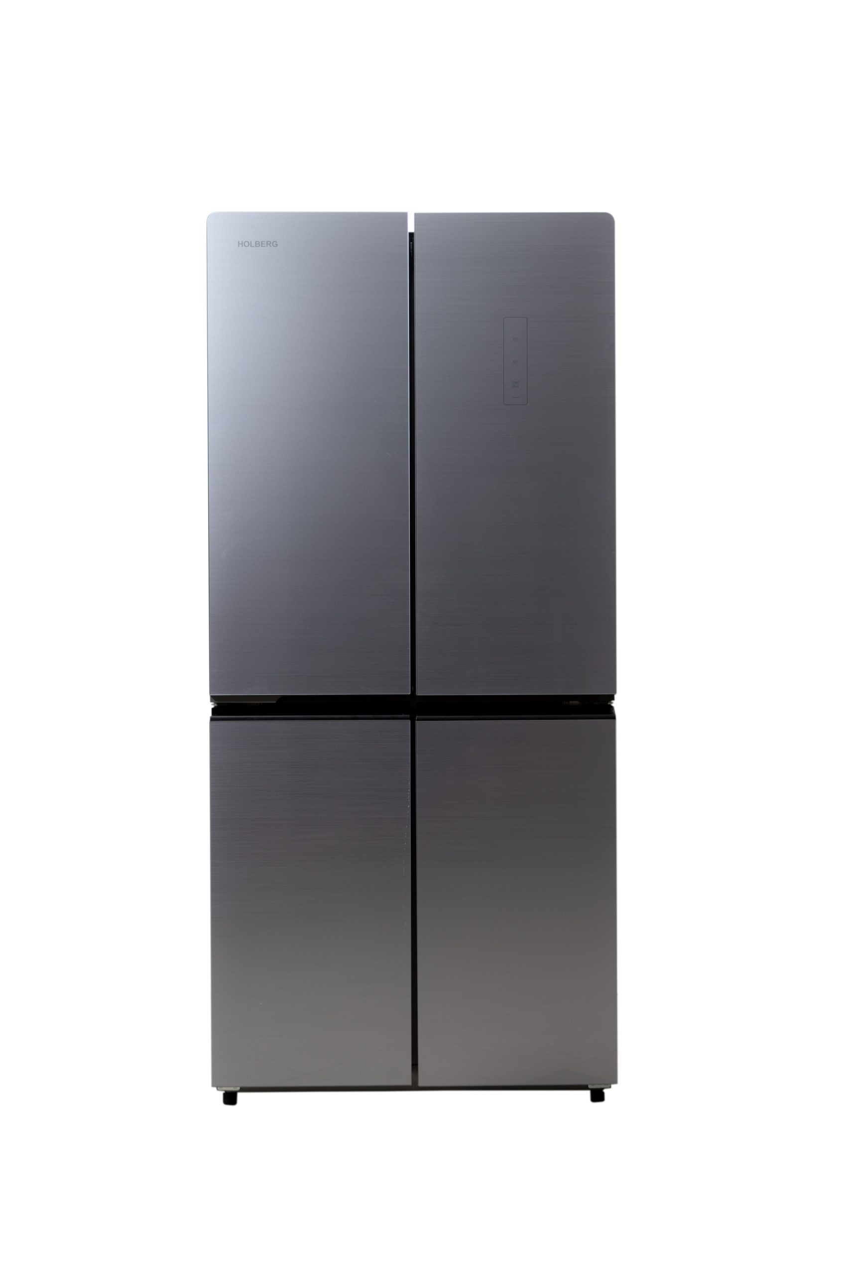 Холодильник HOLBERG HRM 4458NDGSi серый