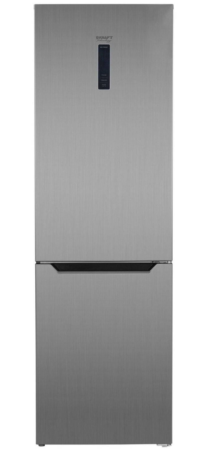 Холодильник KRAFT TNC-NF502X серебристый