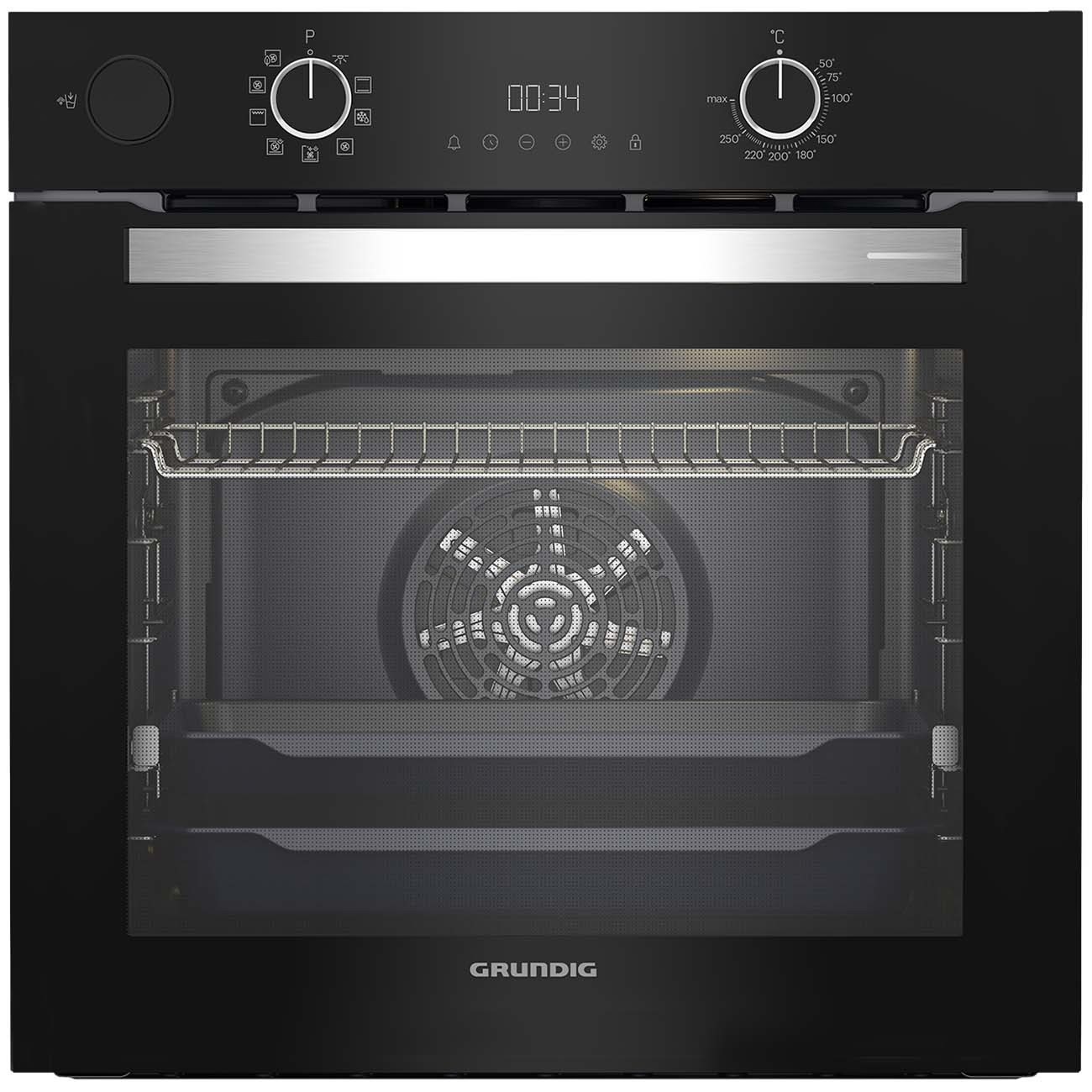 Встраиваемый электрический духовой шкаф Grundig GEDM12300B черный