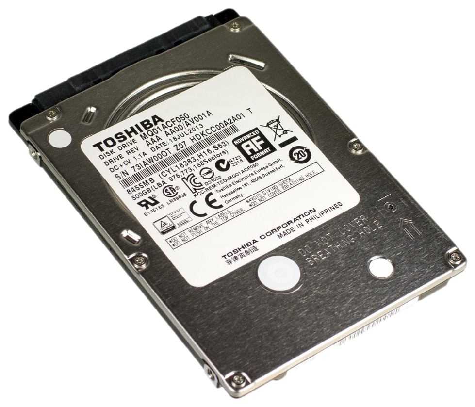 Жесткий диск Toshiba MQ 500ГБ (MQ01ACF050)