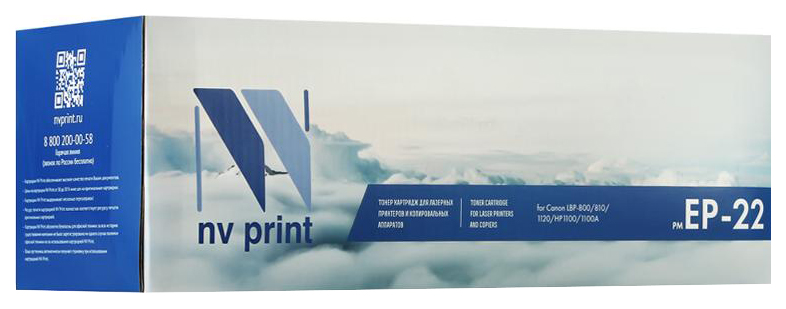 Картридж для лазерного принтера NV Print EP22, черный