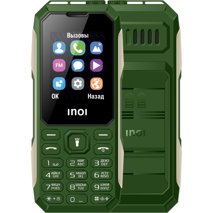 Мобильный телефон INOI 106Z Green