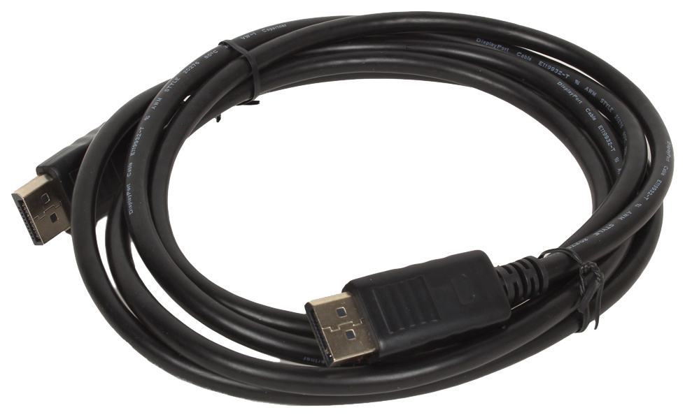 Кабель VCOM DisplayPort-DisplayPort, M-M 2м Black (CG590-2M)