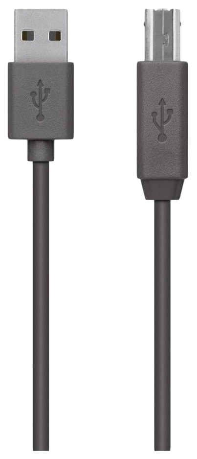 Кабель Belkin USB A-USB B, M-M 1,8м Black (F3U154BT1.8M)