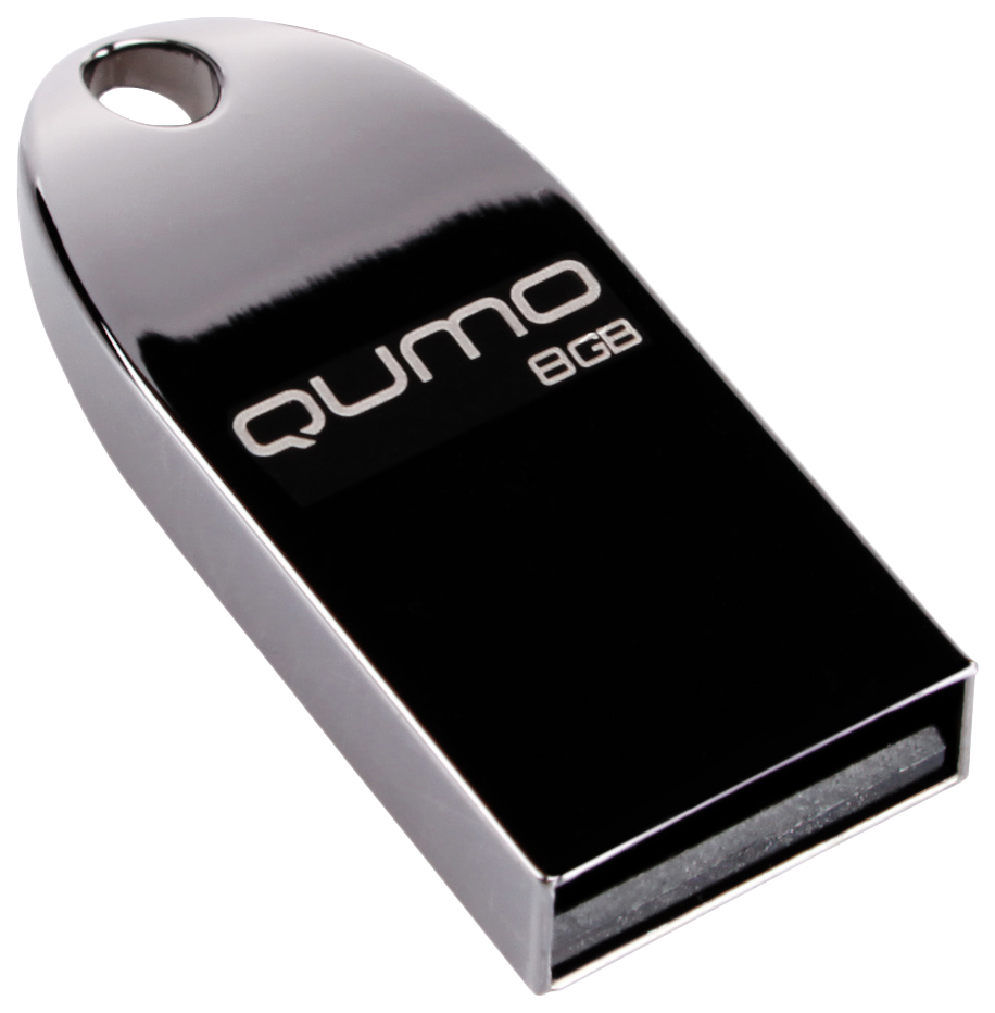 Флешка QUMO Cosmos 8ГБ Silver (QM8GUD-Cos-S)