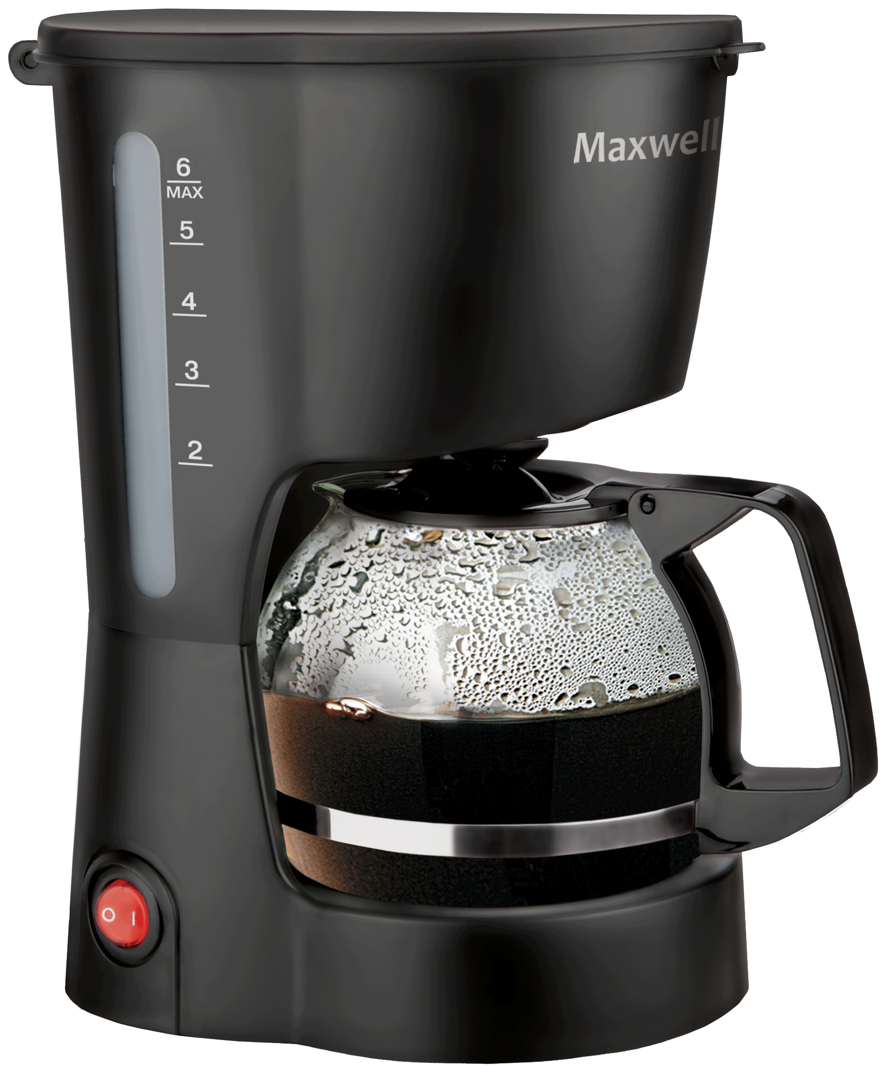 Кофеварка капельного типа Maxwell MW-1657 BK Black