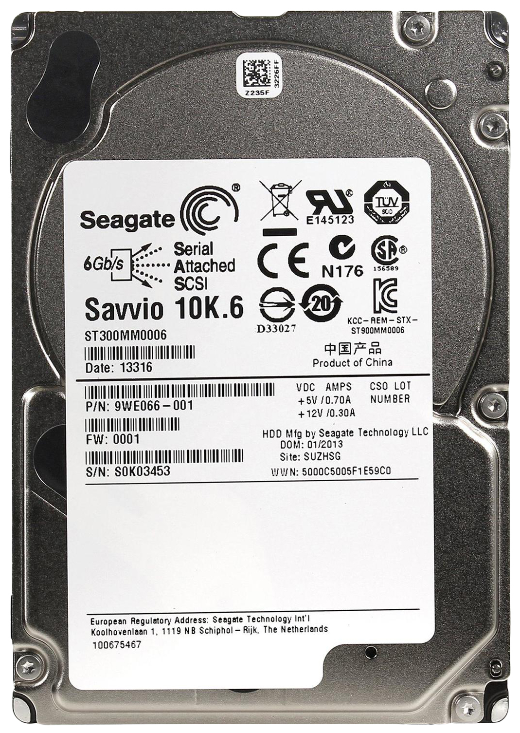 Жесткий диск Seagate Enterprise Performance 300ГБ (ST300MM0006)