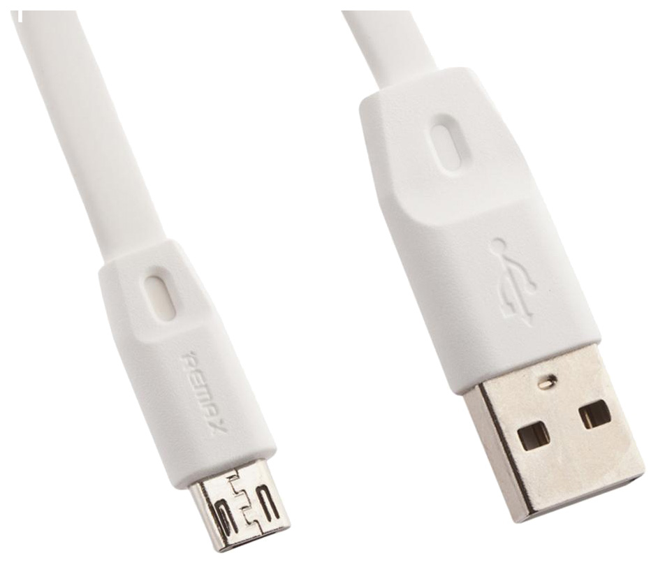 Кабель Remax RC-001m microUSB 1м White