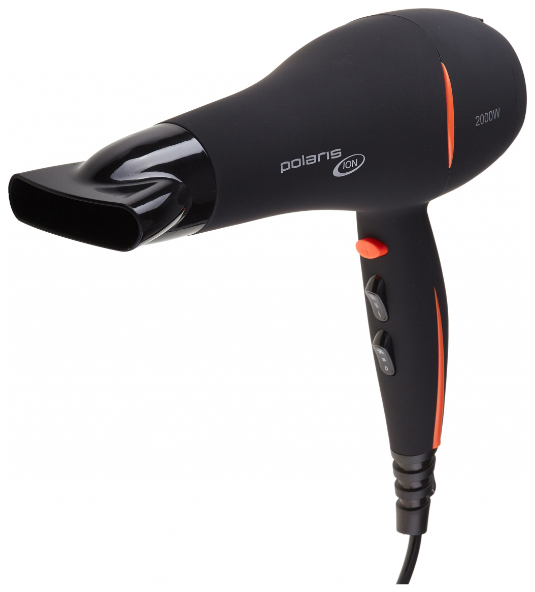 Фен Polaris PHD 2038Ti 2 000 Вт Black, Orange