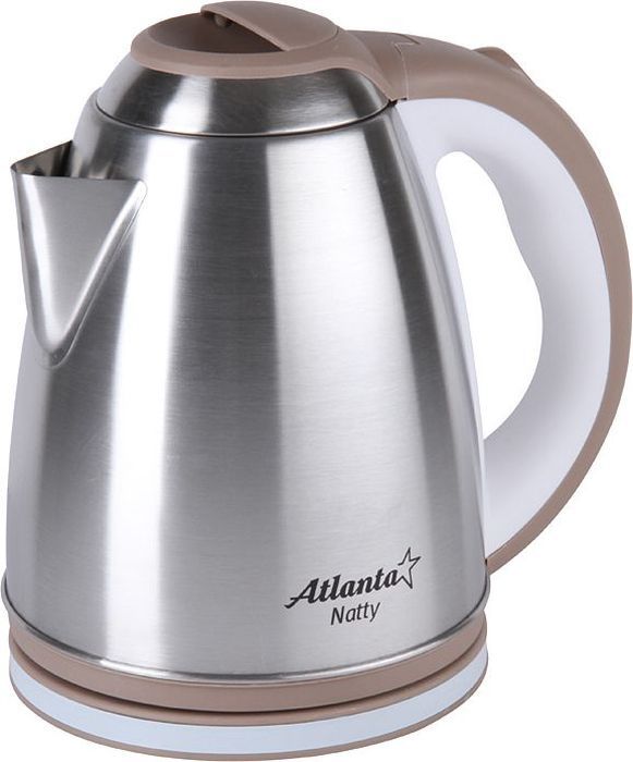 Чайник электрический Atlanta ATH-2434 1.8 л Silver, Brown