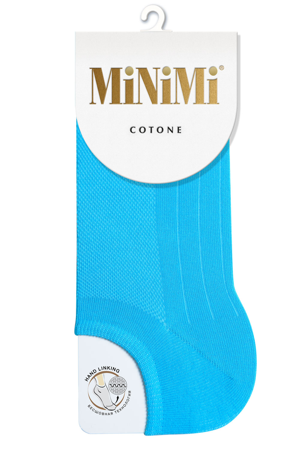 Носки женские Minimi MINI COTONE 1101 голубые 35-38