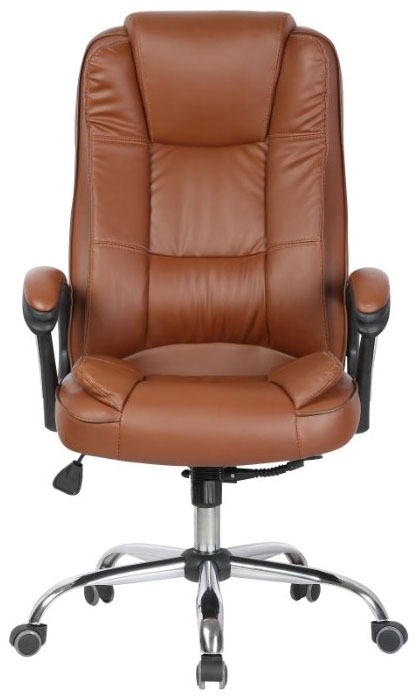 Кресло руководителя College XH-2222, коричневый