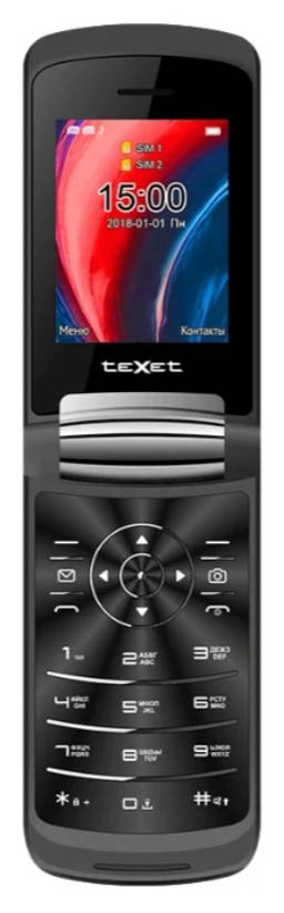 Мобильный телефон teXet ТМ-317 Black