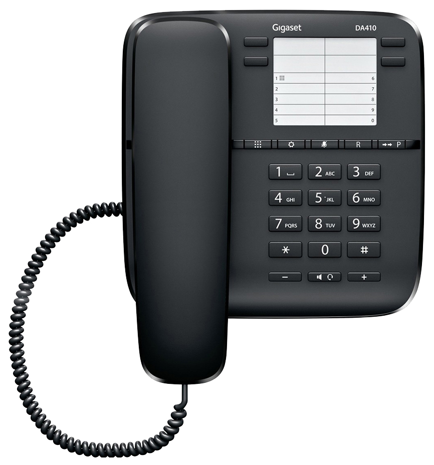 Проводной телефон Gigaset DA410 черный
