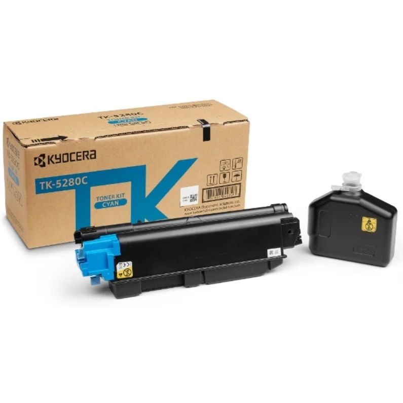 Картридж для лазерного принтера Kyocera TK-5280C синий, оригинал