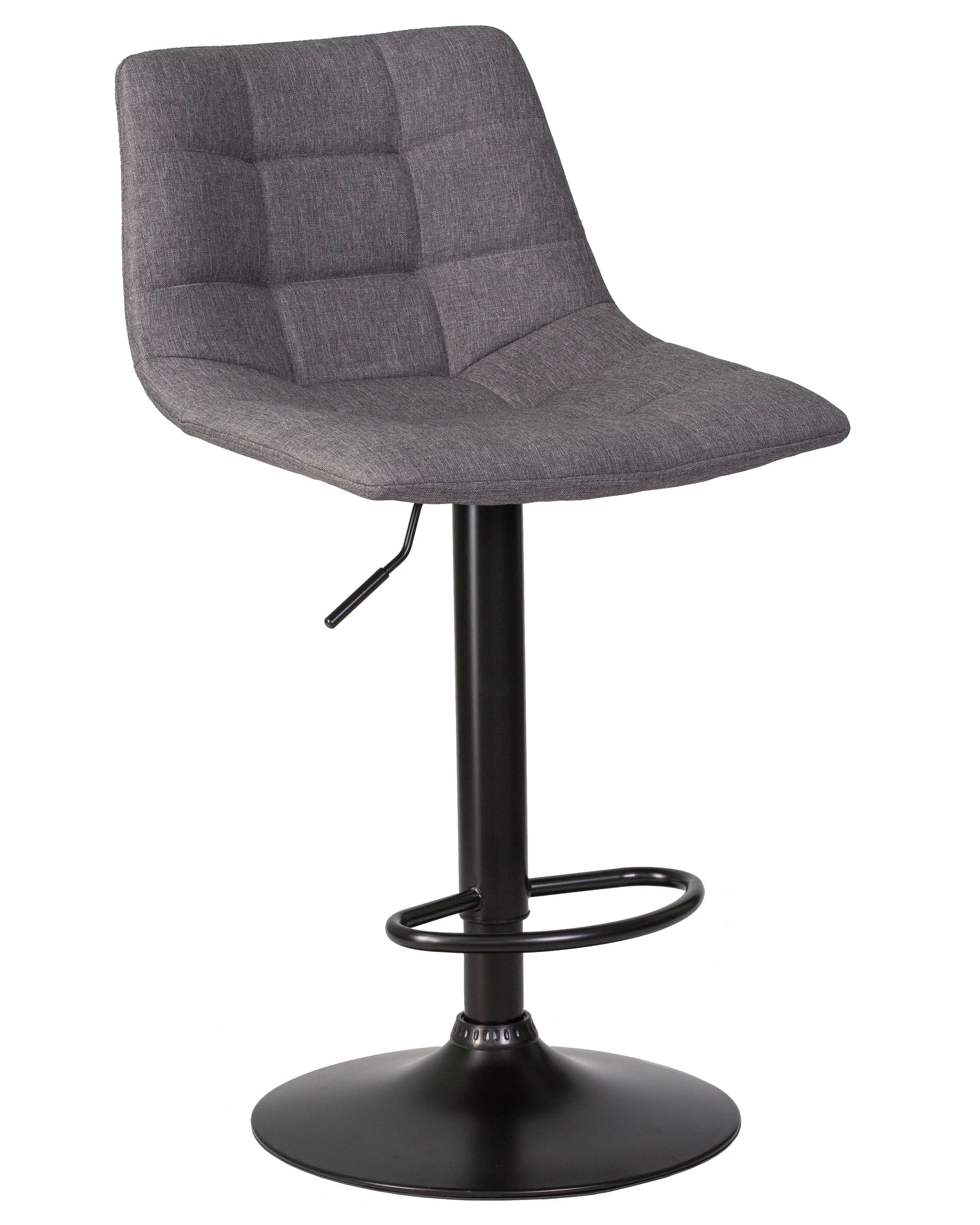 Барный стул Лого-М TAILOR BLACK D0000000000000004736, черный/серый